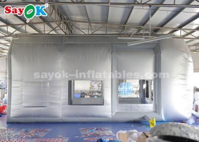 China Kampa Inflatable Paint Booth 8.5x4.5x4m Oxford Cloth PVC Portable Spray Booth for sale