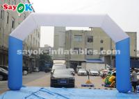 China Inflatable Finish Arch 8x5m 210D Oxford Fabric for Event Promotion Advertising for sale