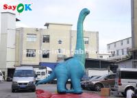 China 7m Tall Inflatable Christmas Dinosaur Model with UL Air Blower for Exhibition and Advertising Displays for sale