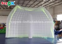 China Inflatable Photo Booth Background Wall 4x2.5m with LED Lights 110-240V for Events for sale