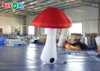 China 2.5m Inflatable LED Mushroom Decoration for Events Party Wedding Advertising for sale