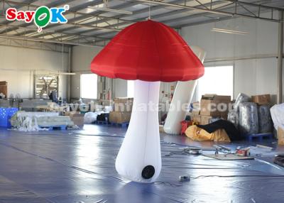 China 2.5m Inflatable LED Mushroom Decoration for Events Party Wedding Advertising for sale