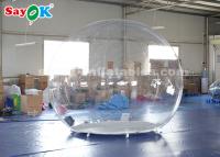 China Transparent Dome Inflatable Tent 3m 0.6mm PVC Non-Toxic Flame-Retardant Air Tent for sale