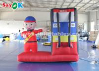 China Inflatable Advertising Characters 2m Durable Oxford Cloth Gas Station Cartoon for Commercial Use for sale