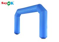 China Inflatable Rainbow Arch 6m Outdoor Blow Up Archway Start Finish Line Racing Event Advertising for sale