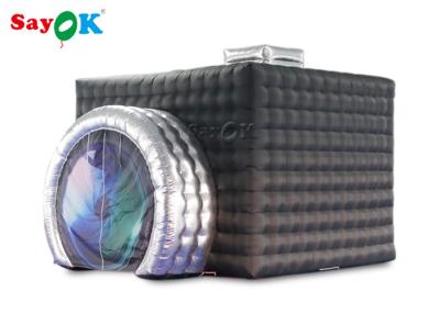 China Sayok 3.5x2.8x2.5m Inflatable Camera Photo Booth with LED Lighting for Wedding Party Events for sale