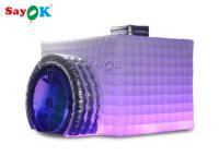 China Camera Shaped Inflatable Photo Booth 3.5x2.8x2.5m Oxford Cloth Party Tent for Wedding for sale