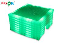 China Sayok 8x8x5m Inflatable LED Cube Tent for Commercial Advertising Party Decoration for sale