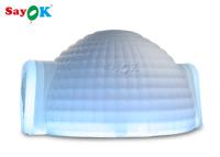 China White Inflatable Igloo Dome Tent 6x5x3.2m 210D Oxford Cloth for Events and Exhibitions for sale