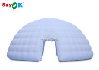 China 8m Inflatable Igloo Dome Tent with Air Blower for Exhibitions and Events for sale