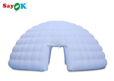 China 8m Inflatable Igloo Dome Tent with Air Blower for Exhibitions and Events for sale