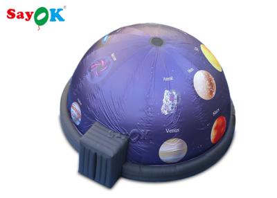 China Inflatable Planetarium Dome Tent 7x4.7m for School Astronomy Education for sale