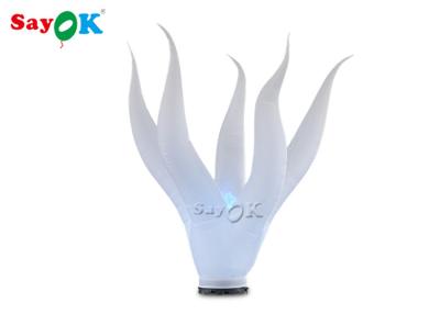 China 3m Inflatable Seaweed Decoration with 16 Color Changing LED Lights for Party Event Club for sale