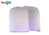 China Inflatable Photo Booth 3x2x2.3m LED Portable Studio with Remote Control for Wedding Party for sale
