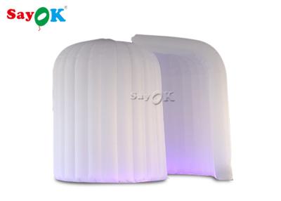 China Inflatable Photo Booth 3x2x2.3m LED Portable Studio with Remote Control for Wedding Party for sale