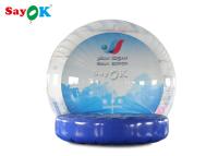 China ROHS Inflatable Snow Globe Transparent Bubble Tent 3m with Blower and Pump for sale