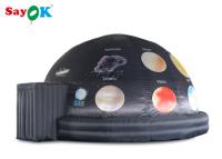 China Inflatable Digital Mobile Planetarium With PVC Floor Mat For Astronomy Museum for sale