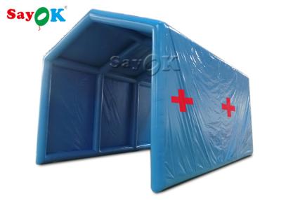 China Inflatable Medical Decontamination Tent with PVC Tarpaulin Construction - Custom Sizes Available with CE/SGS/ROHS Certification for sale