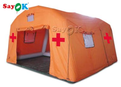 China Fire-Resistant PVC Inflatable Medical Relief Tent - Custom Sizes with CE/SGS/ROHS Certifications for sale