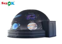 China 5m Portable Inflatable Planetarium Dome Tent with UL Certified Blower for Education & Museums for sale