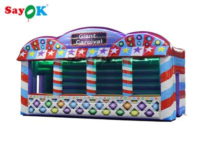 China Inflatable Game Tent 6.6x2.8x3.65m Durable LED Inflatable Outdoor Event Tent for Carnival for sale