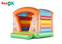 China Custom PVC Inflatable Bounce House 0.55mm Fire Retardant Kids Jumping Castle for sale