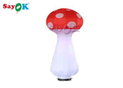China Custom LED Inflatable Mushroom Model For Event / Party Decoration for sale