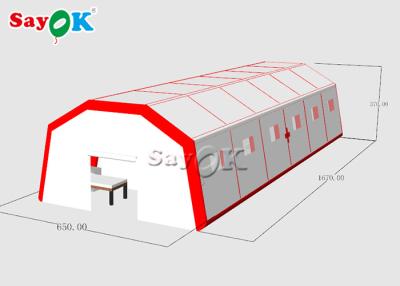 China Sayok Inflatable Isolation Medical Tent - PVC Field Hospital Structure with CE/SGS/ROHS Certification for sale