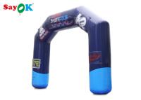 China 8x5.05m Inflatable Finish Line Arch - 600D Oxford/PVC Outdoor Sports Racing Advertising Structure with CE/UL Blower for sale