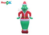 China Custom Inflatable Cartoon Character 8.5M Advertising Clown with Double Sewing Oxford Cloth for sale