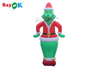 China Custom Inflatable Cartoon Character 8.5M Advertising Clown with Double Sewing Oxford Cloth for sale