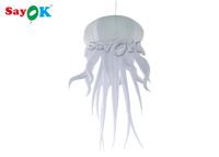 China 2M LED Color Changing Inflatable Hanging Jellyfish Decoration 190T Nylon for sale