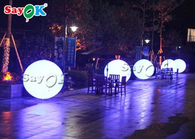 China Custom LED Inflatable Lighting Balloon 0.18mm PVC Flame Retardant for Exhibition Advertising - 3 Year Warranty for sale
