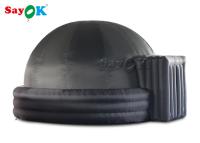 China 4m Flame Retardant Inflatable Planetarium Dome Projection Tent for Astronomy Teaching for sale