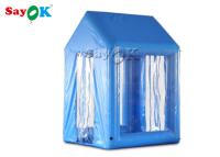 China 2x2x3M Blue PVC Inflatable Disinfection Channel Tent with CE/SGS Certification for Hospital & Public Spaces for sale