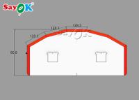 China Custom Inflatable Disinfection Channel Tent PVC Tarpaulin Safe Durable 1 Piece MOQ for sale