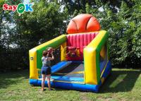 China Inflatable Basketball Game 4x3.6x3m PVC Tarpaulin Children Sports Shooting Game for sale