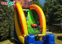 China Fire Proof Inflatable Basketball Game PVC Basketball Hoop Toss for Event Custom Size 1 Piece for sale