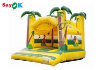 China Jungle Animal Theme Commercial Inflatable Bouncy Castle - Custom Sizes with 25 ft Power Cord & CE/UL Certified Blower for sale
