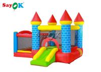 China Custom Waterproof Inflatable Bouncer Castle 0.55mm PVC 2 Year Warranty for sale
