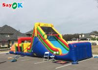China Inflatable Swimming Pool Slide 6x4x4m PVC Bouncer for Kids Commercial Playground for sale