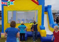 China Childrens Inflatable Slide Bouncer 5x4m Anti-UV Anti-Ruptured PVC for School Home for sale