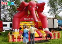 China Custom PVC Elephant Inflatable Bounce Castle - SGS/CE Certified Children Jumping Castle for Amusement Parks for sale