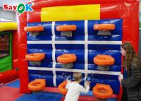 China Custom Inflatable Basketball Game 110V 220V PVC Tarpaulin Interactive Kids Toy for sale