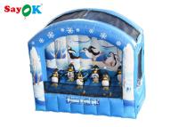 China Inflatable Penguin Hover Ball Archery Target Game for Kids Adults PVC 2m for sale
