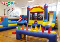 China Inflatable Air Juggler Hover Ball Game 4.5x1.2x1.3m PVC Waterproof Party Sports for sale