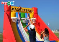 China Air Tight Three Hoops Inflatable Basketball Sports Game with CE Blower 110V for Adults for sale