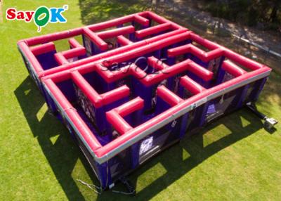 China Inflatable Laser Maze Obstacle Course 10x10x2m Customizable PVC CE UL GS for sale