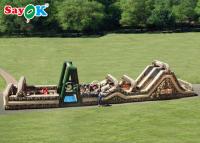 China Commercial Grade Inflatable Obstacle Course - Custom Size PVC Material with 3-Year Warranty & CE/UL GS Certified for sale