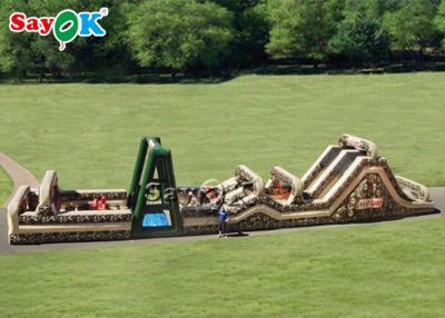 China Commercial Grade Inflatable Obstacle Course - Custom Size PVC Material with 3-Year Warranty & CE/UL GS Certified for sale